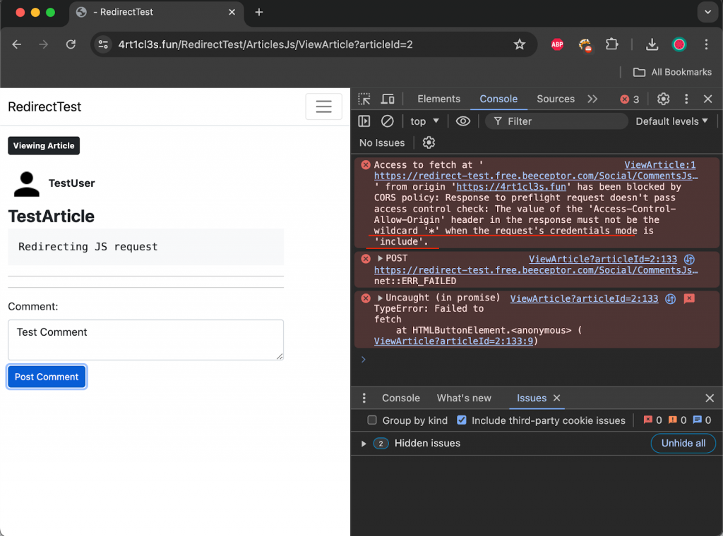 JavaScript-Based HTTP Redirect Exploits: Vulnerabilities in Fetch ...