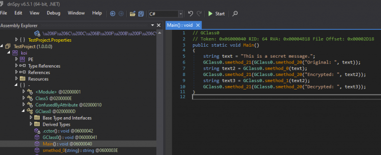 ConfuserEx2: A Guide to .NET Obfuscation and Reverse Engineering | Iterasec